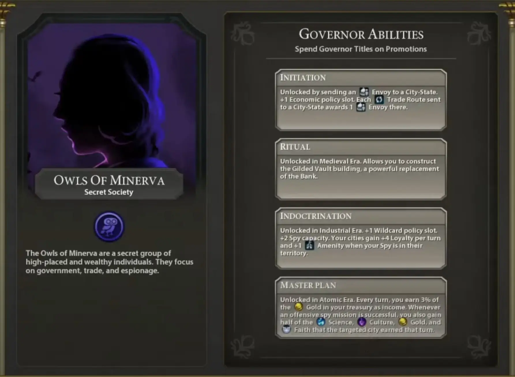 Mastering the Owls of Minerva: A Deep Dive into Civilization 6's Secret ...